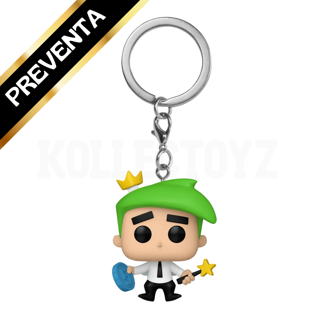 PREVENTA Funko Pop Pocket Keychain The Fairly Odd Parents: Cosmo Key C ...